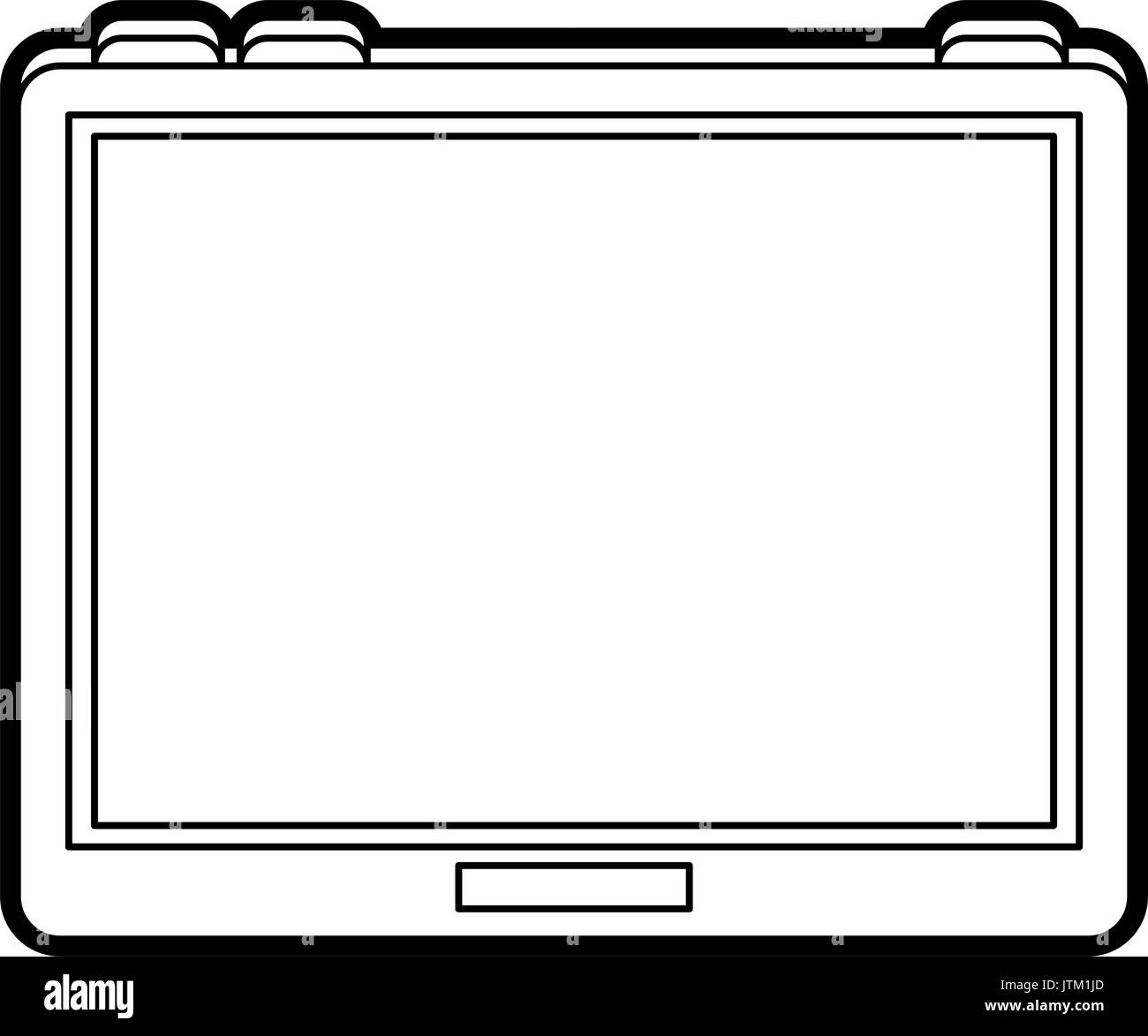 tablet vector illustration Stock Vector Image & Art - Alamy