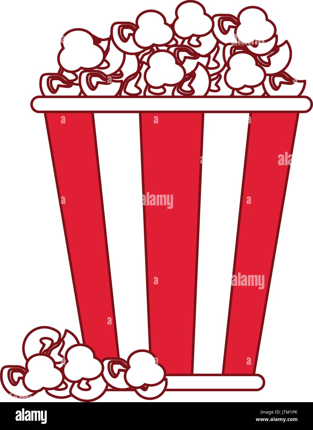 popcorn vector illustration Stock Vector Image & Art - Alamy