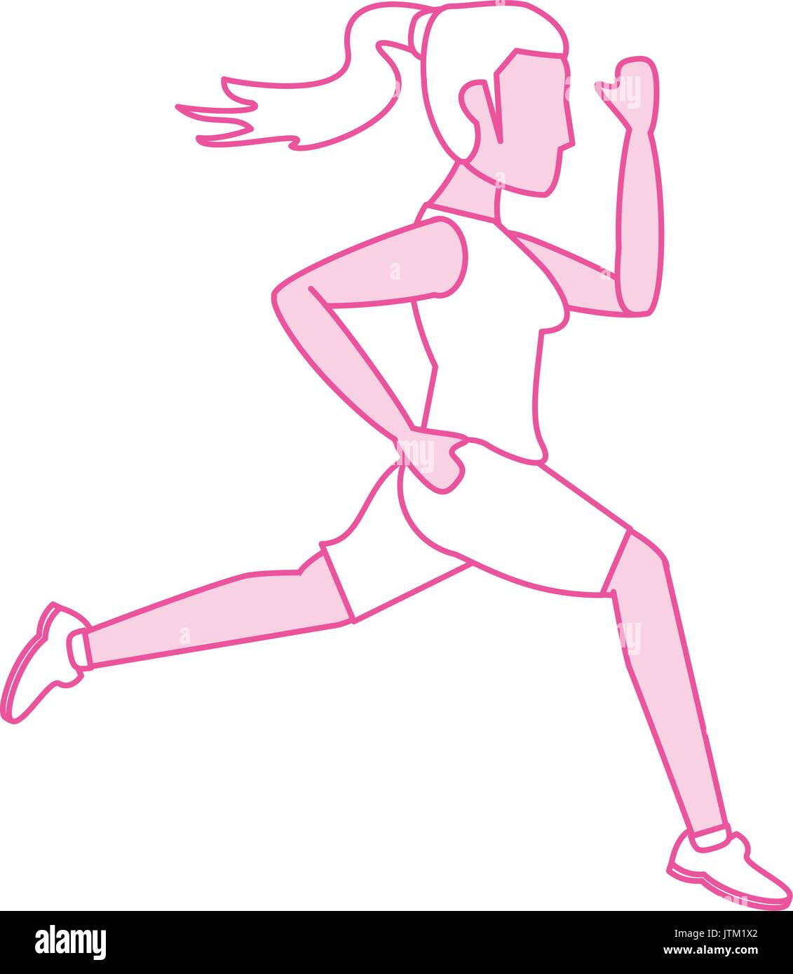 running vector illustration Stock Vector Image & Art - Alamy