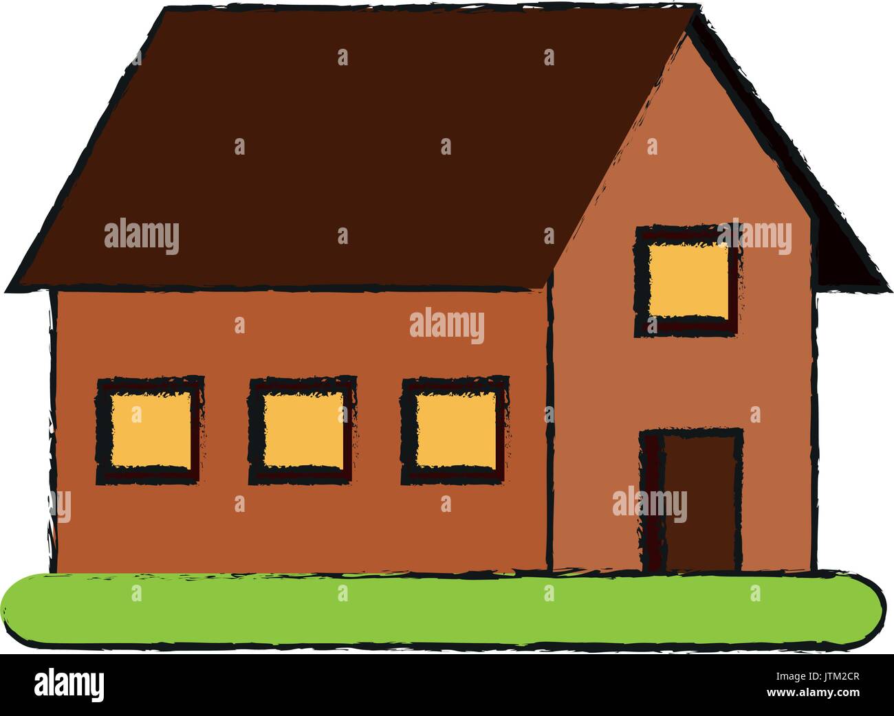 house vector illustration Stock Vector Image & Art - Alamy