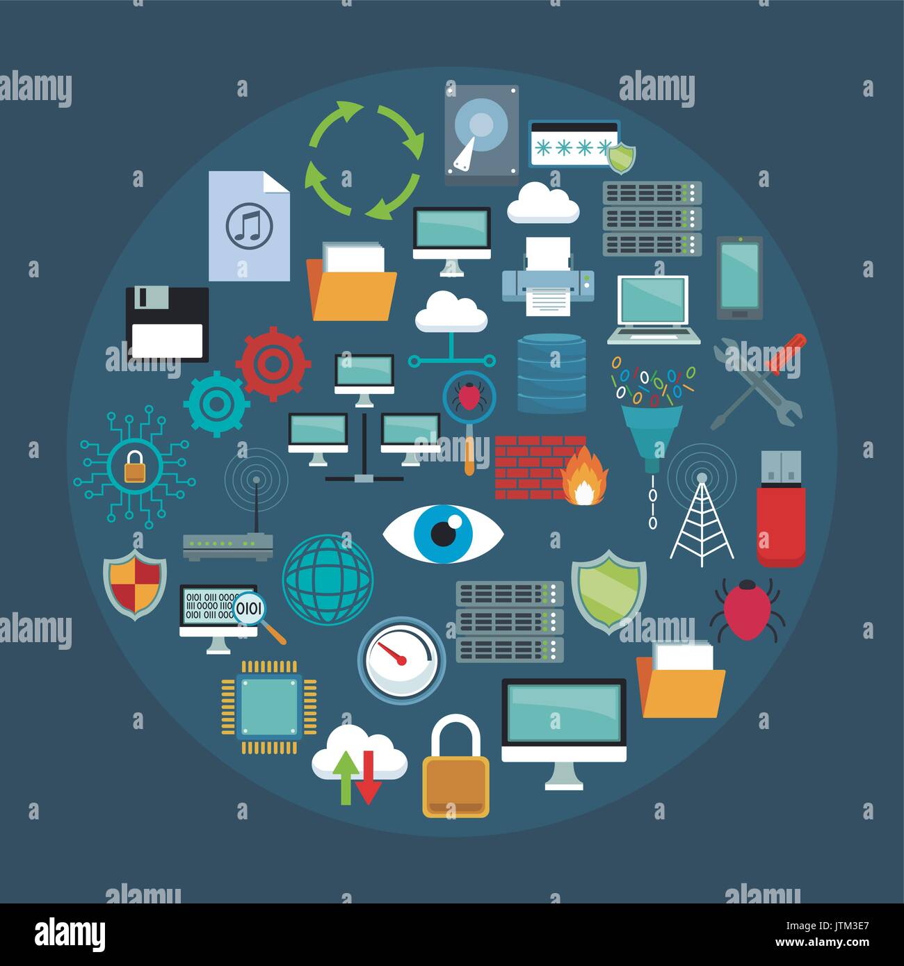 Magnifying glass numbers Stock Vector Images - Alamy