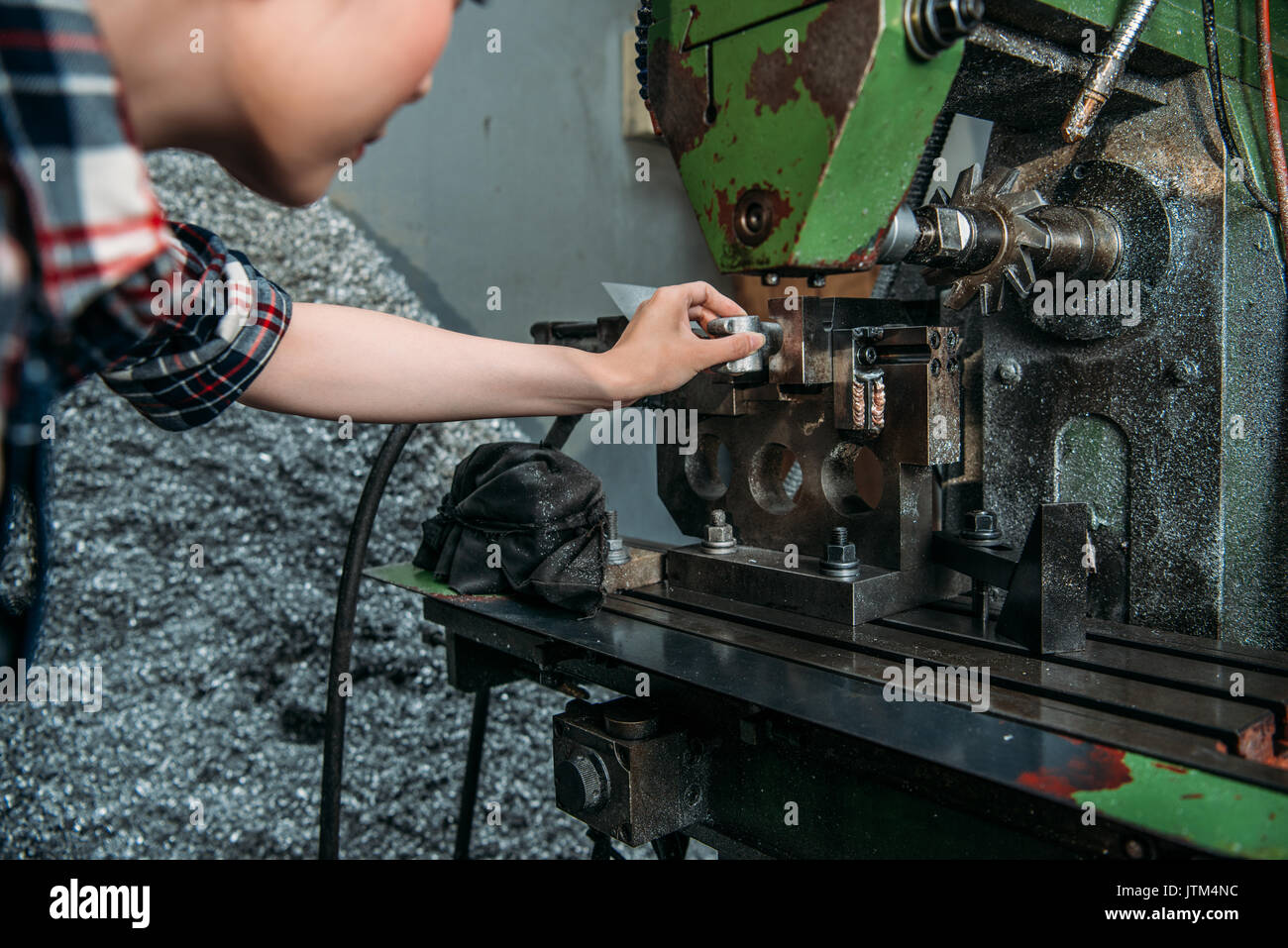 Beautiful korean woman close hi-res stock photography and images - Alamy