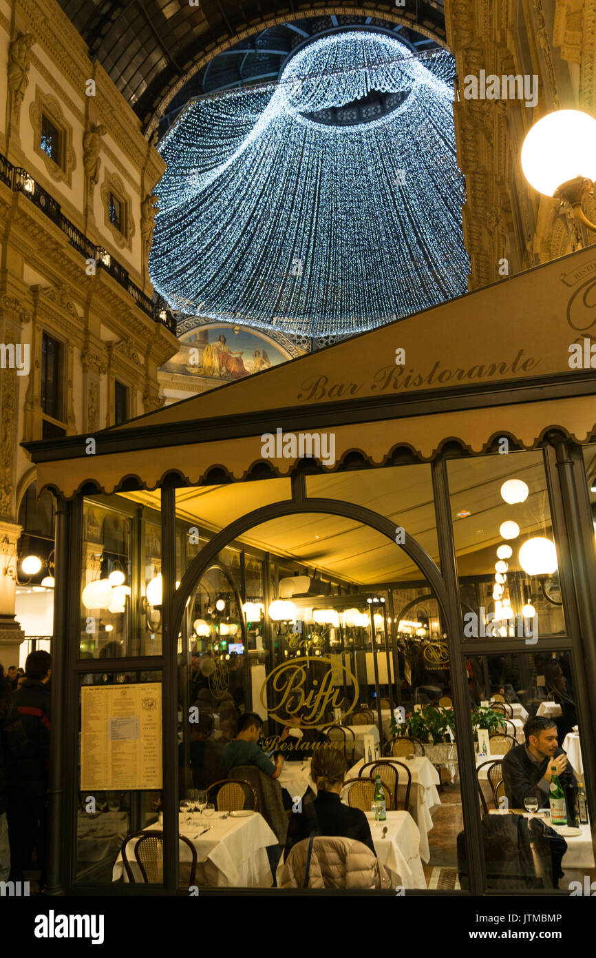 Biffi restaurant in galleria vittorio hi-res stock photography and ...