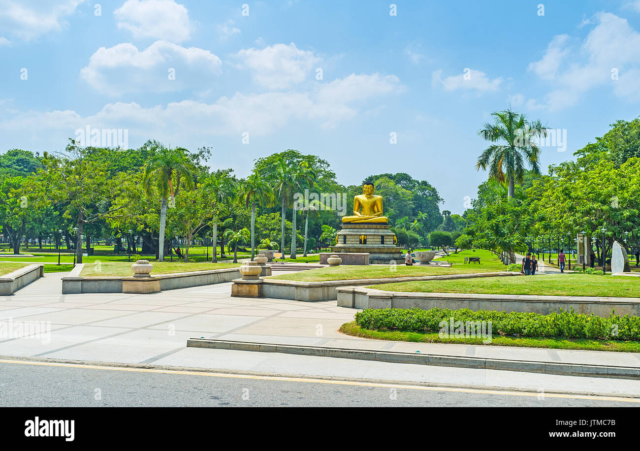 Viharamahadevi park colombo city sri hi-res stock photography and ...
