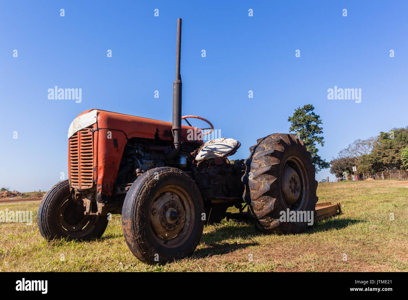 Old Photo Of Tractor High Resolution Stock Photography and Images - Alamy
