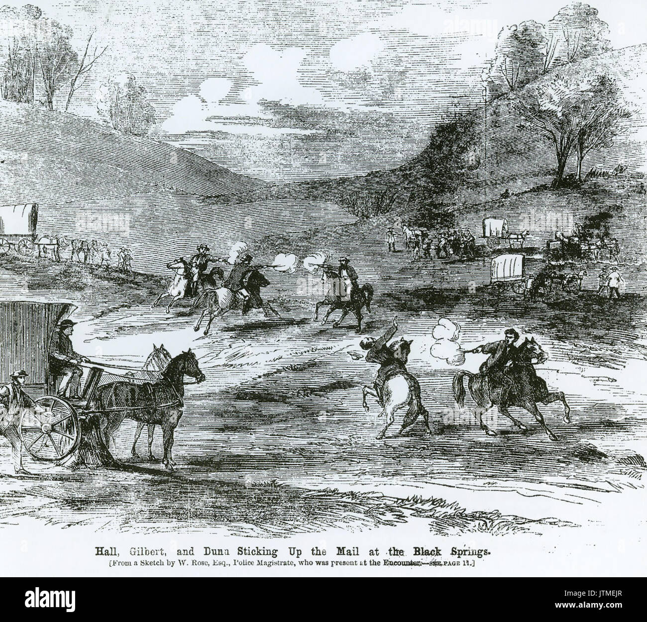 John gilbert and ben hall the bushranger hi-res stock photography and ...