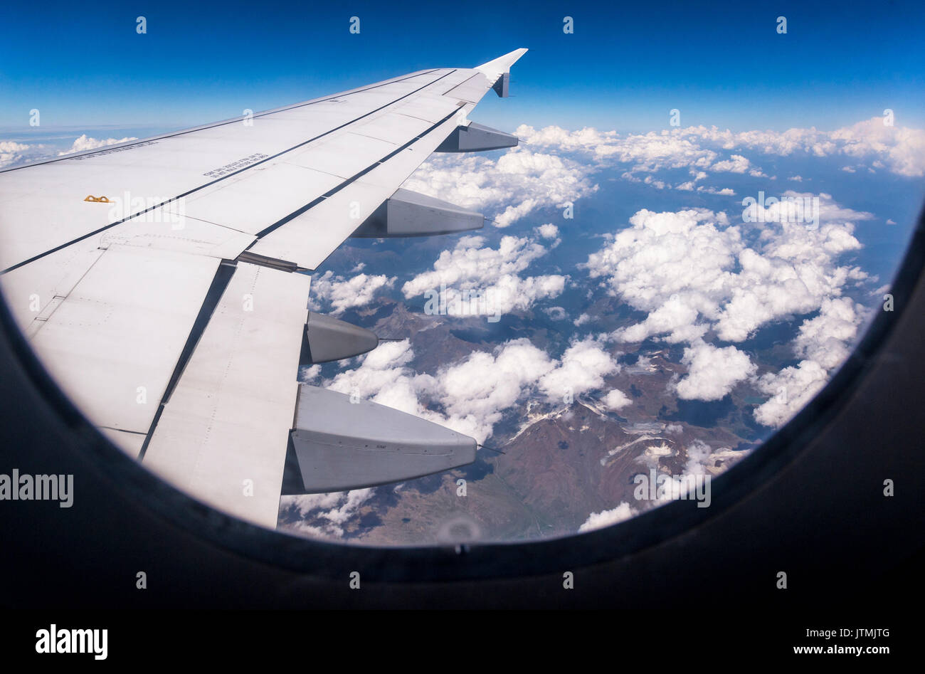 Aerial view of the Dolomites, Italy Stock Photo - Alamy