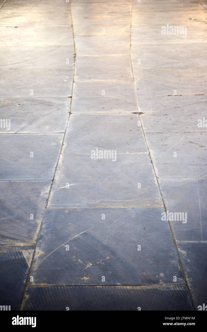 Floor of a street with stone tiles Stock Photo - Alamy