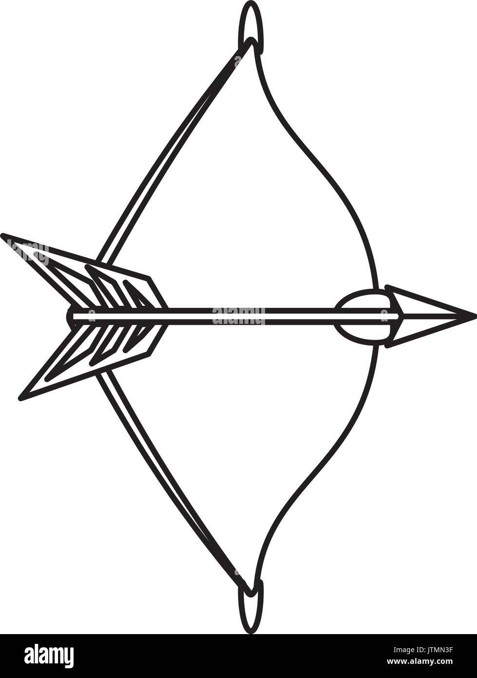 Arch bow arrow Stock Vector Image & Art - Alamy