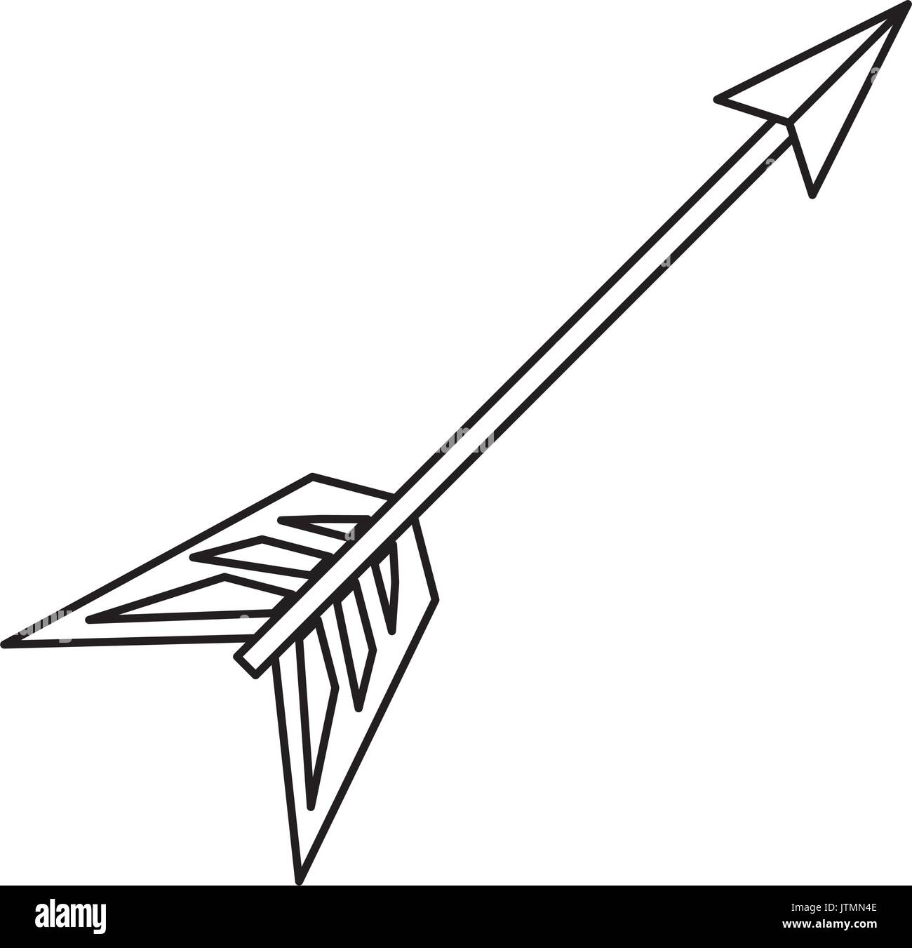 Arch bow arrow Stock Vector Image & Art - Alamy