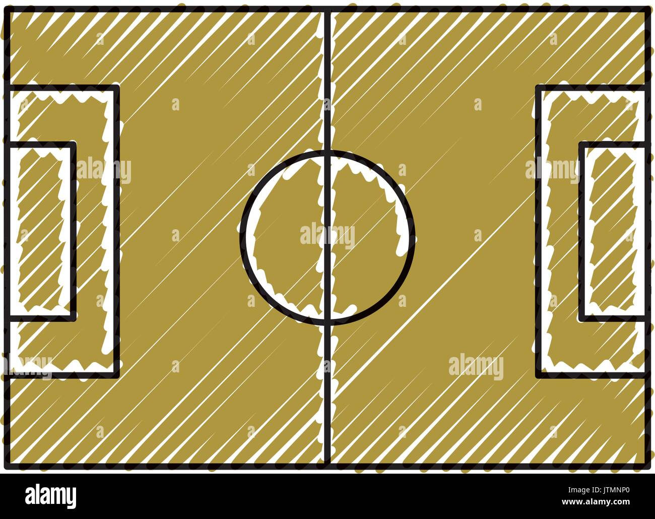 Soccer field symbol Stock Vector Image & Art - Alamy