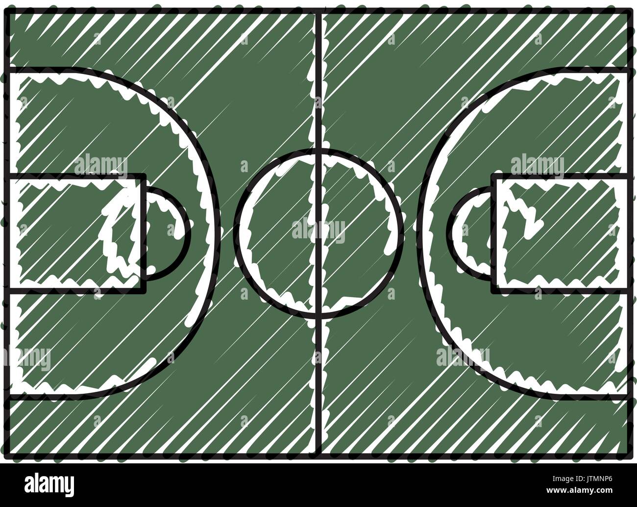 Basketball field symbol Stock Vector Image & Art - Alamy