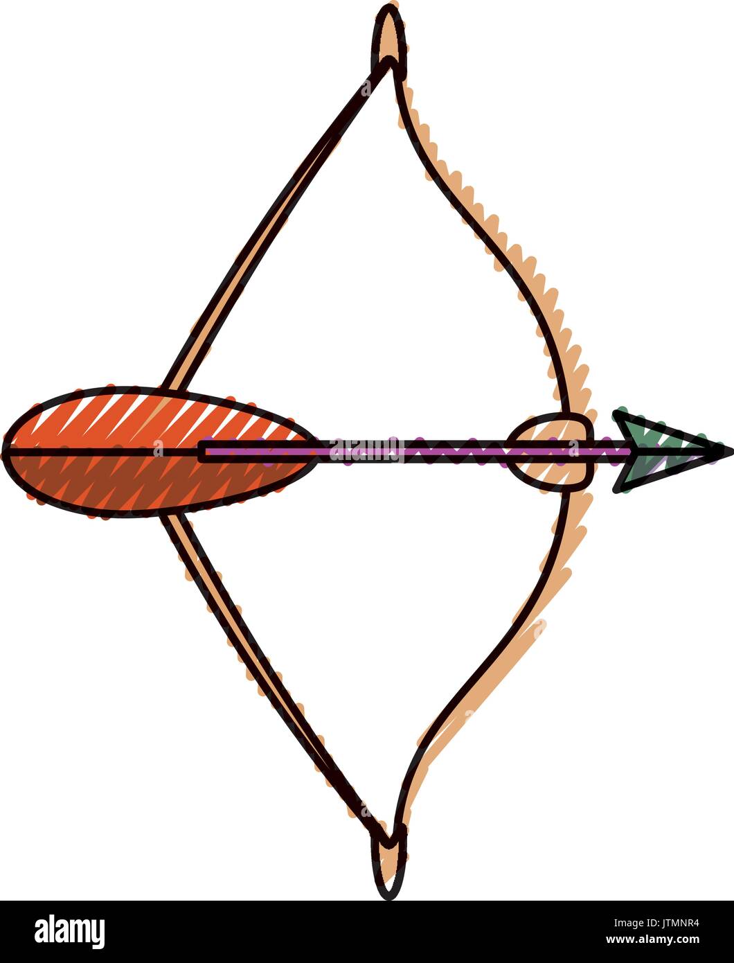 Arch bow arrow Stock Vector Image & Art - Alamy