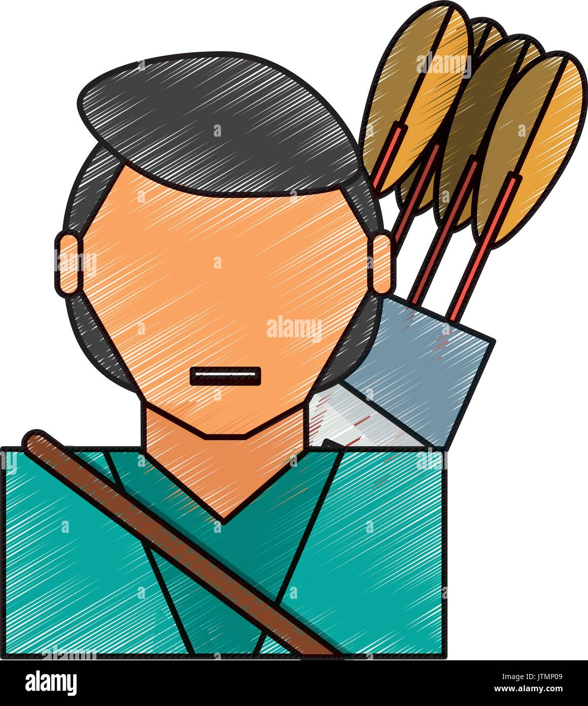 Native arrows quiver hi-res stock photography and images - Alamy