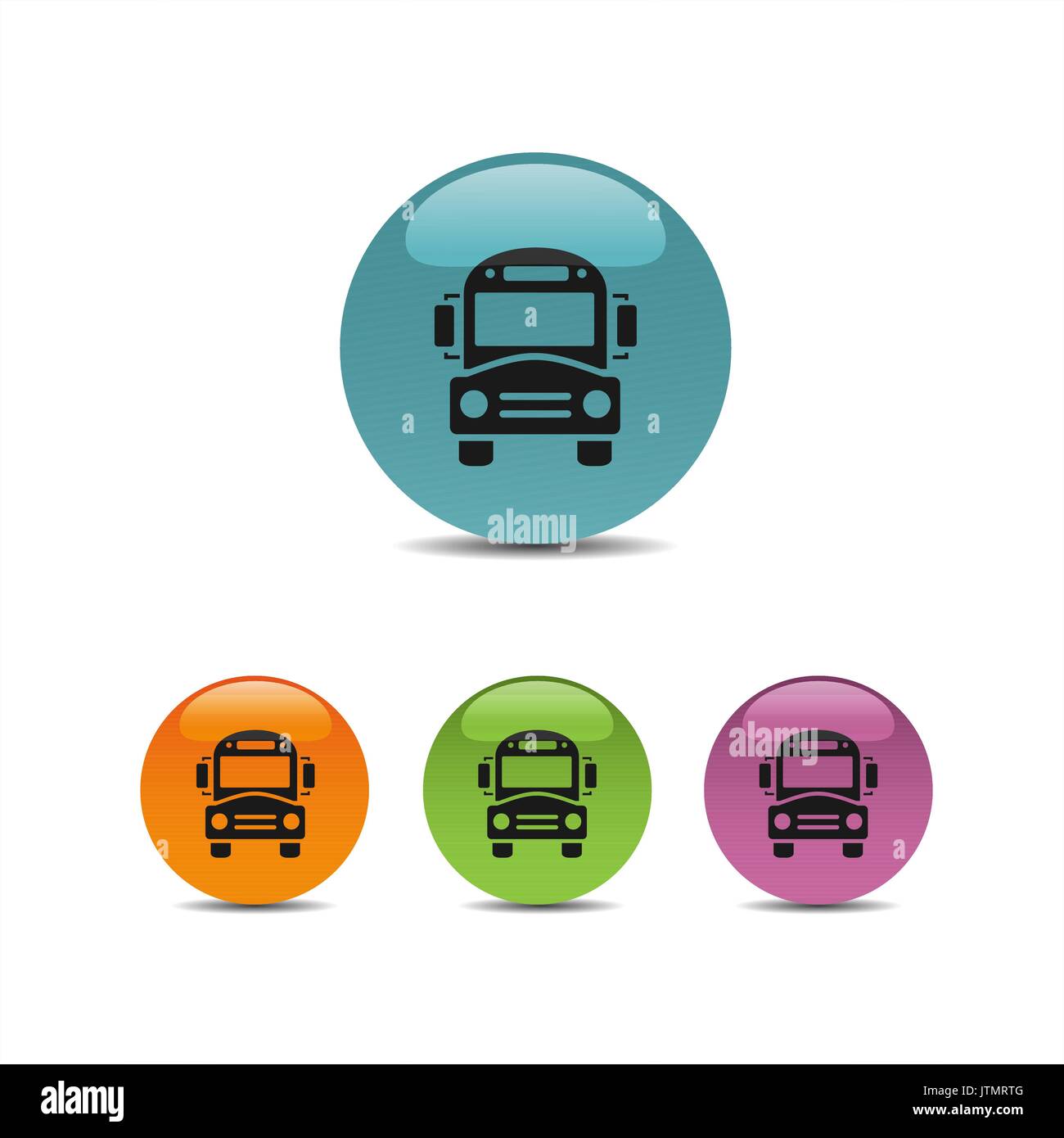 School bus transport service Cut Out Stock Images & Pictures - Alamy