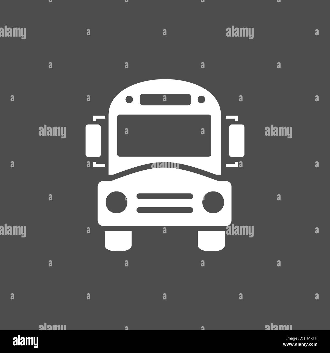 Illustration school bus on Black and White Stock Photos & Images - Alamy