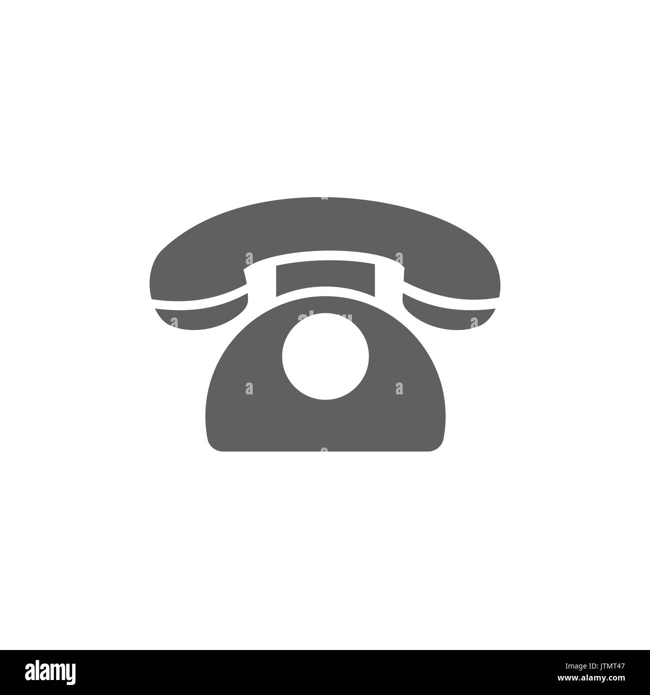 Hotline phone on white Stock Vector Images - Alamy