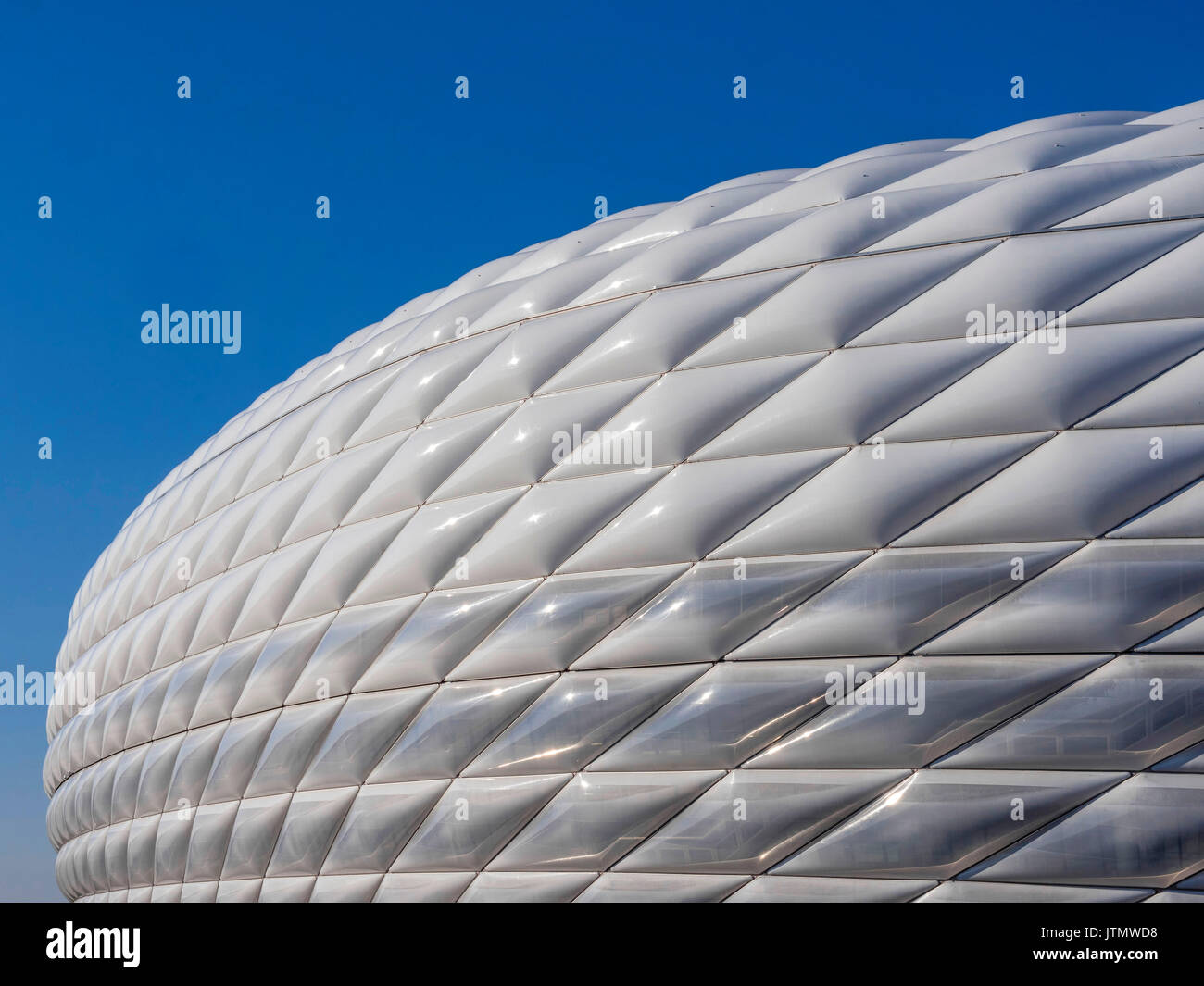 Famous football stadium Allianz Arena in Munich, Bavaria, Germany ...