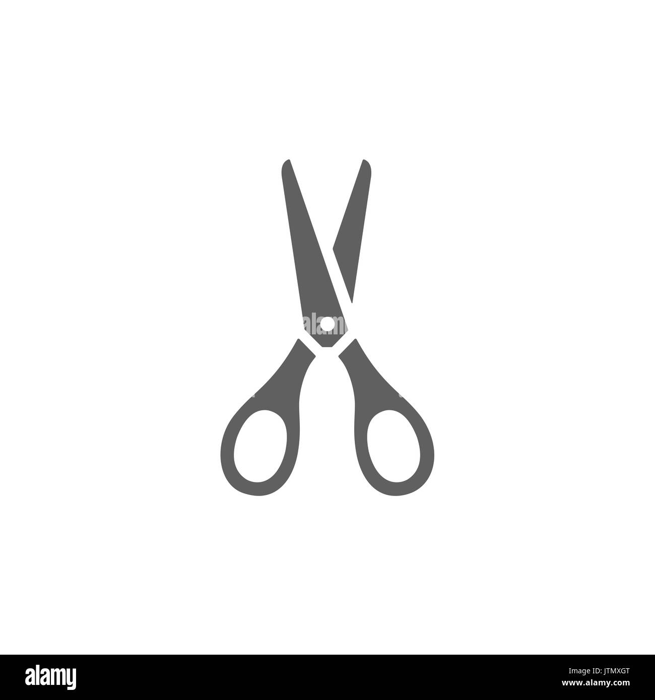 Scissors icon clipart Black and White Stock Photos & Images - Alamy
