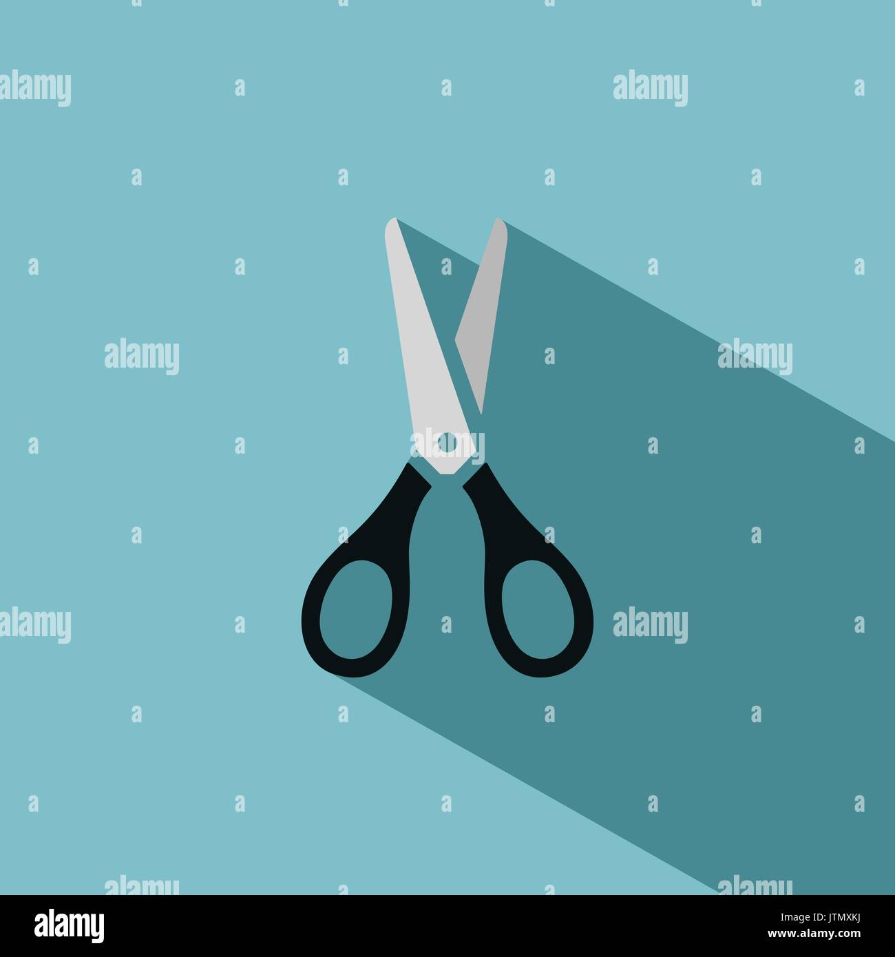 Scissors silhouette clipart hi-res stock photography and images - Alamy