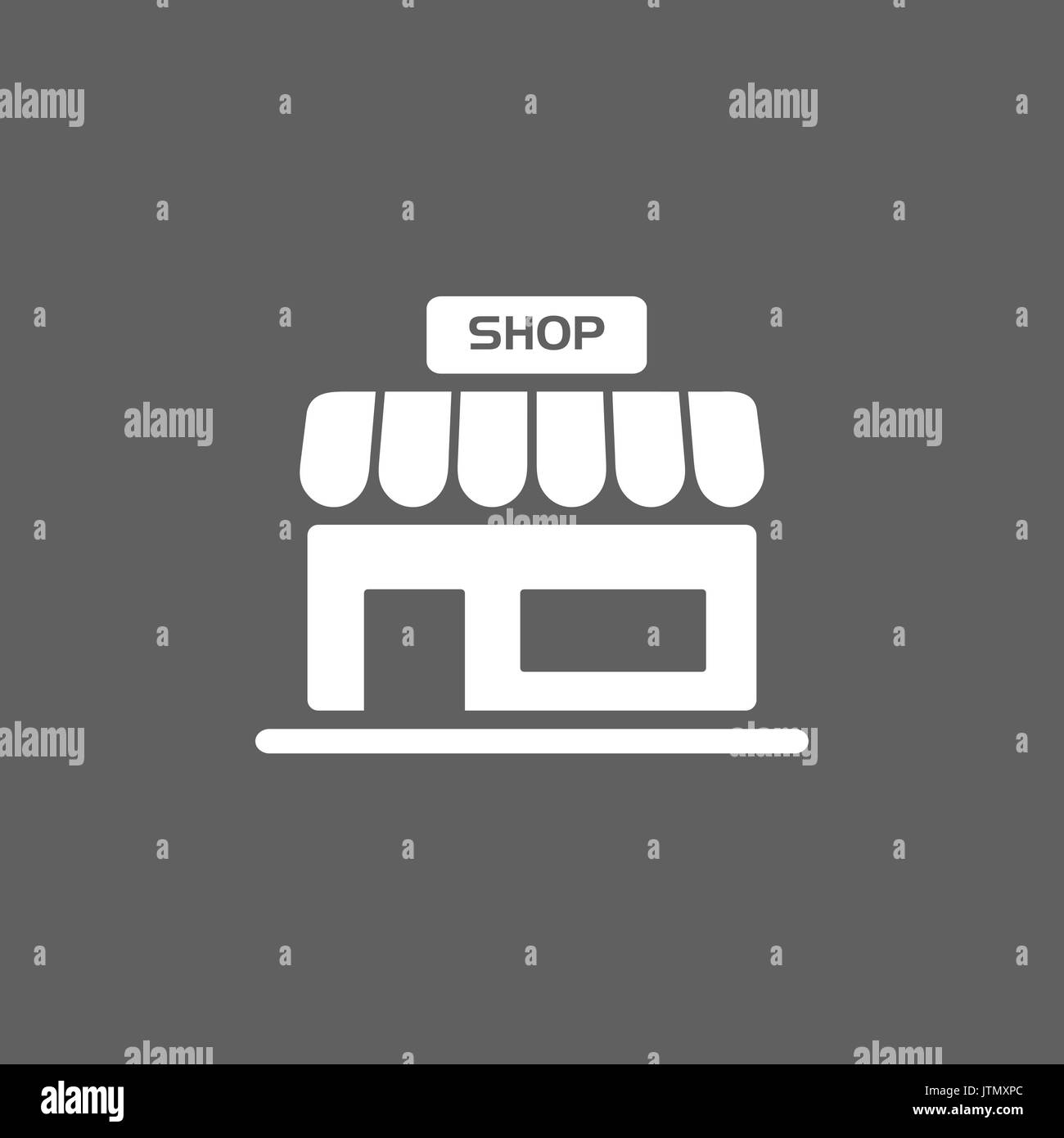 Dark door building Stock Vector Images - Alamy