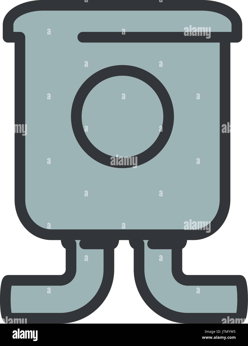 pipe plumbing symbol Stock Vector Image & Art - Alamy