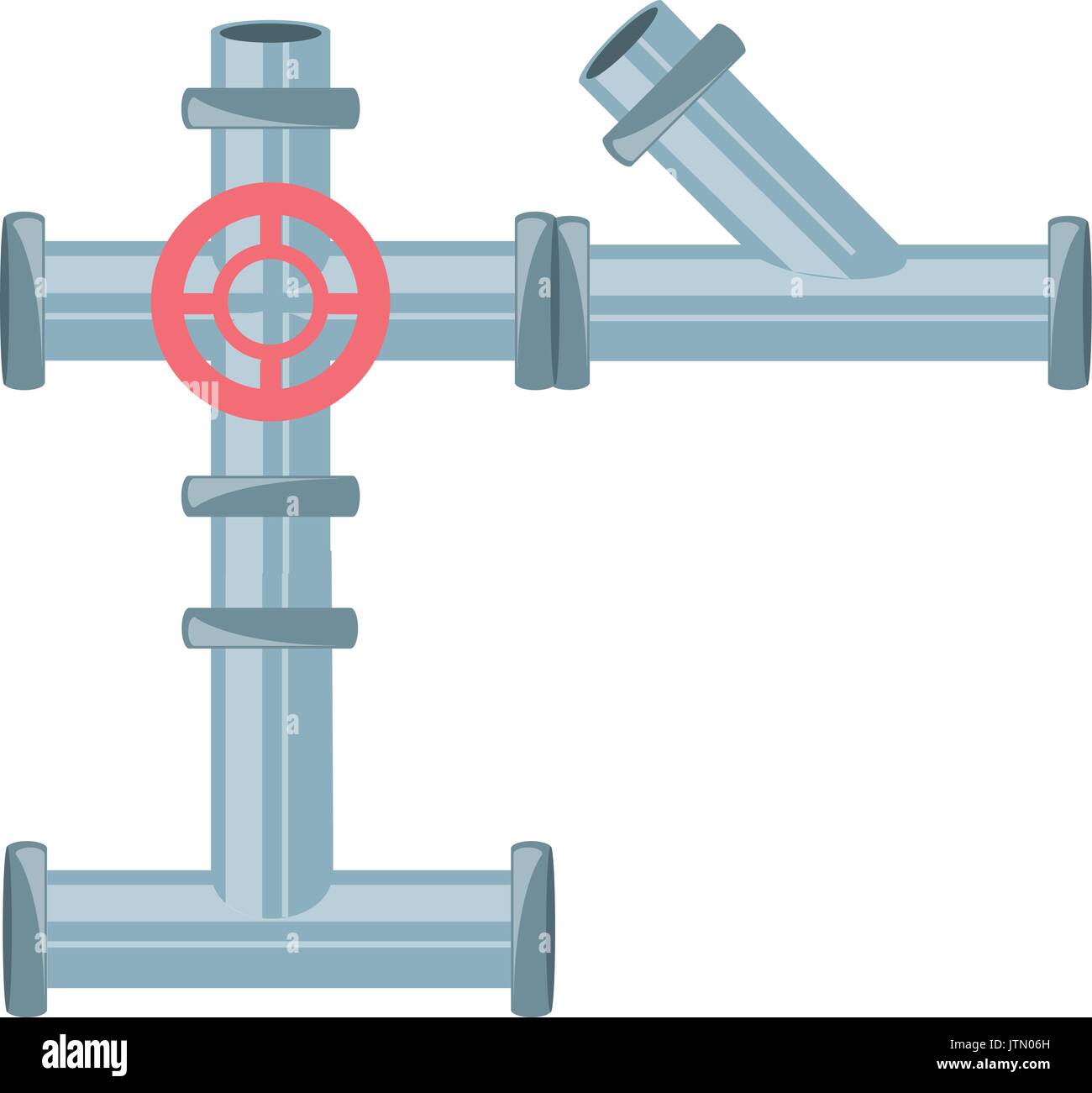 pipe plumbing symbol Stock Vector Image & Art - Alamy