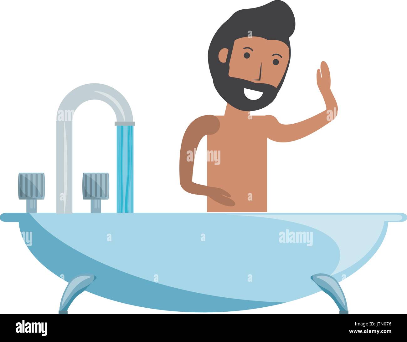 Bath symbol isolated Stock Vector Image & Art - Alamy