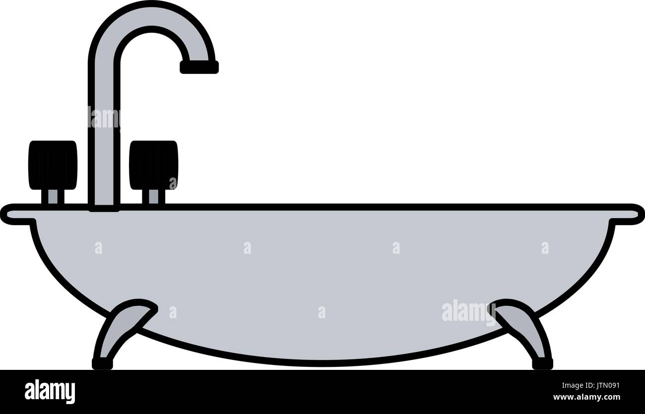 Bath symbol isolated Stock Vector Image & Art - Alamy