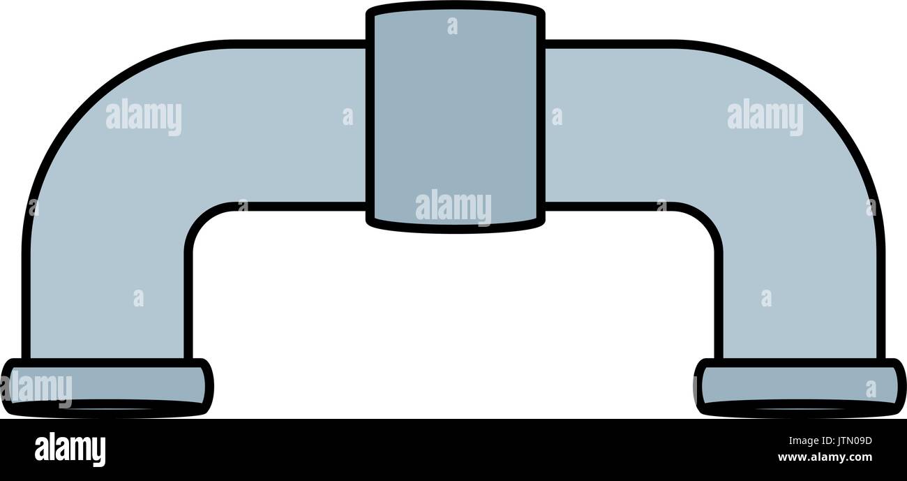 pipe plumbing symbol Stock Vector Image & Art - Alamy