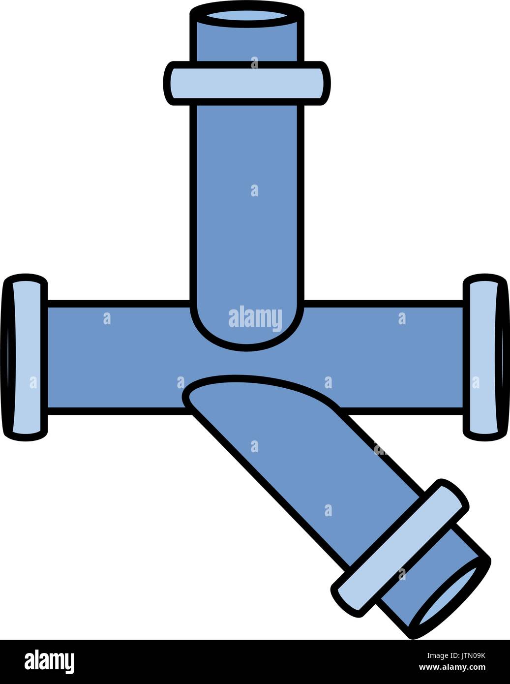 pipe plumbing symbol Stock Vector Image & Art - Alamy