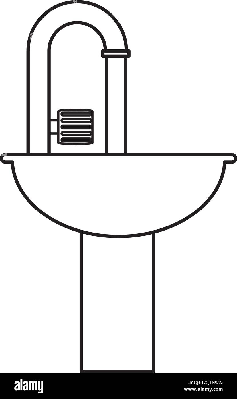 Bath symbol isolated Stock Vector Image & Art - Alamy