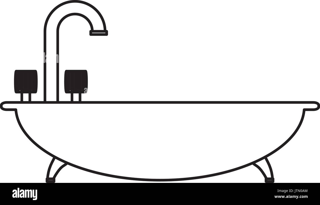Bath symbol isolated Stock Vector Image & Art - Alamy
