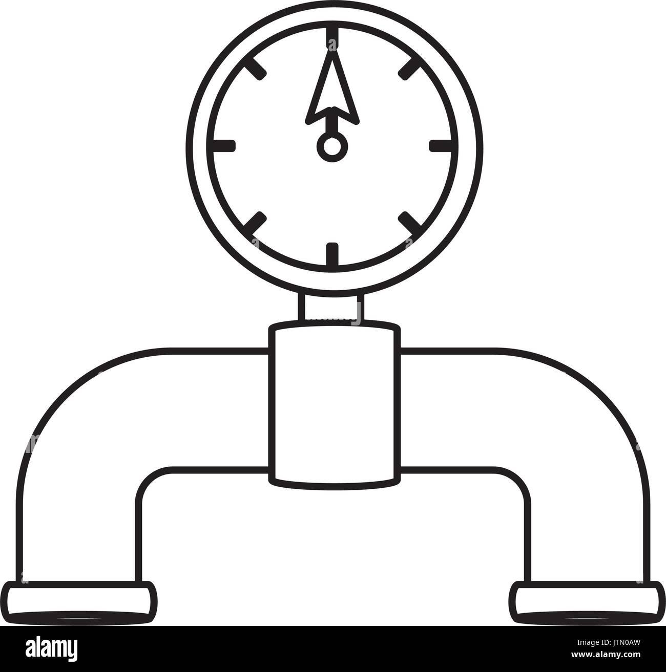 pipe plumbing symbol Stock Vector Image & Art - Alamy