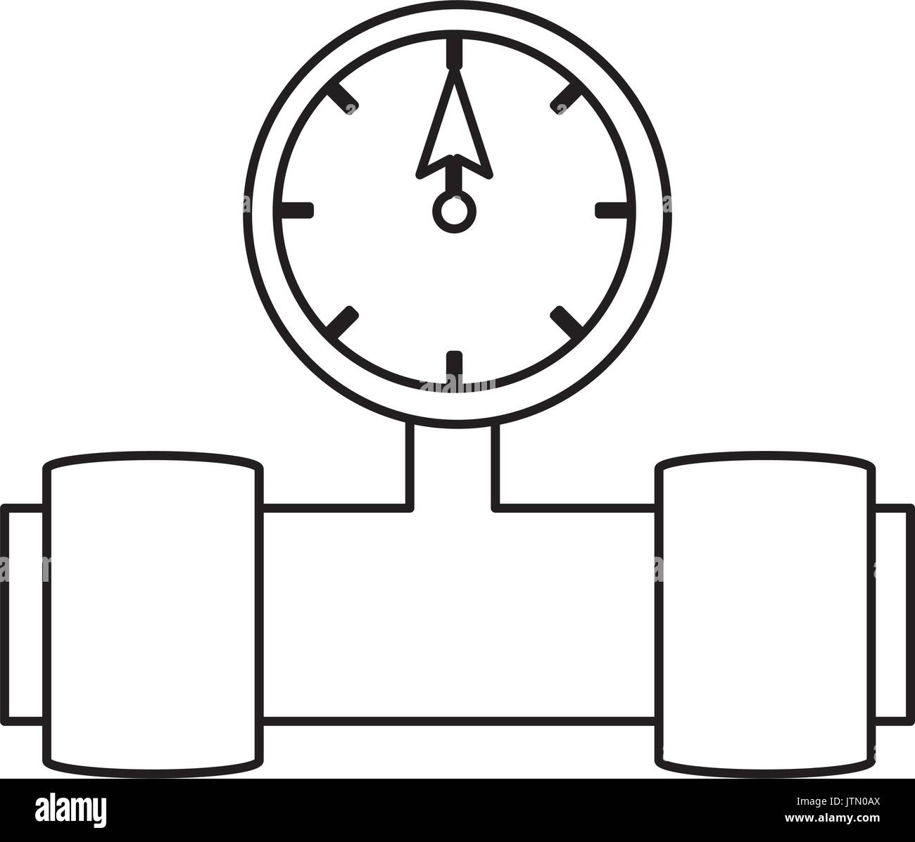 pipe plumbing symbol Stock Vector Image & Art - Alamy