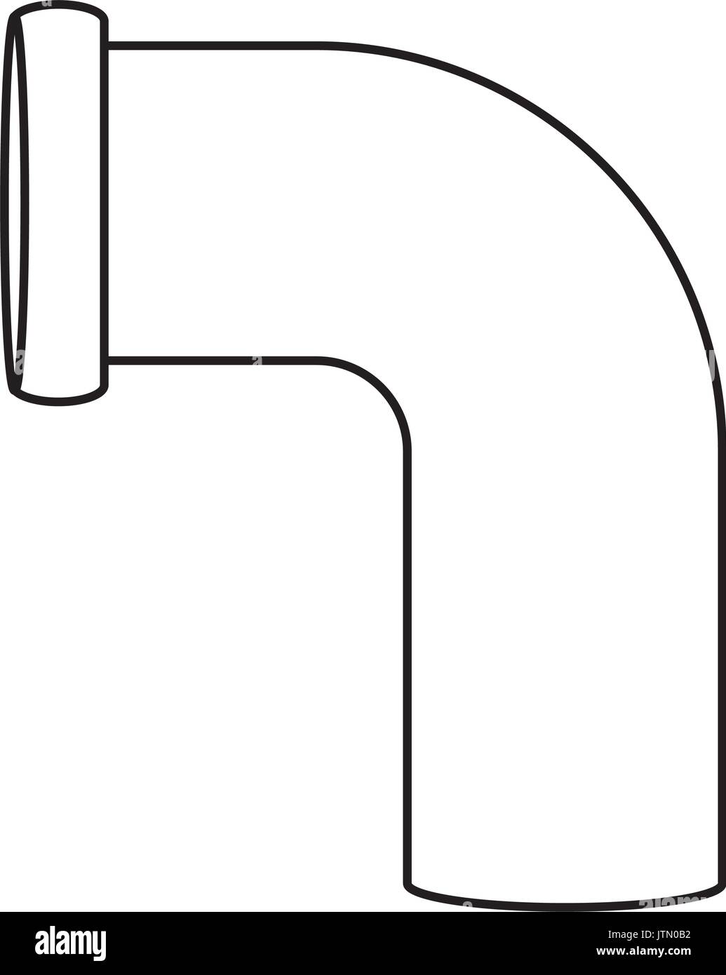 pipe plumbing symbol Stock Vector Image & Art - Alamy