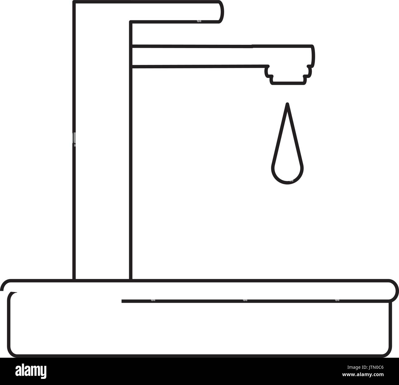 Bath symbol isolated Stock Vector Image & Art - Alamy