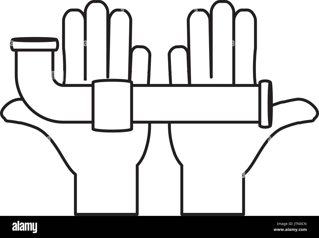 pipe plumbing symbol Stock Vector Image & Art - Alamy