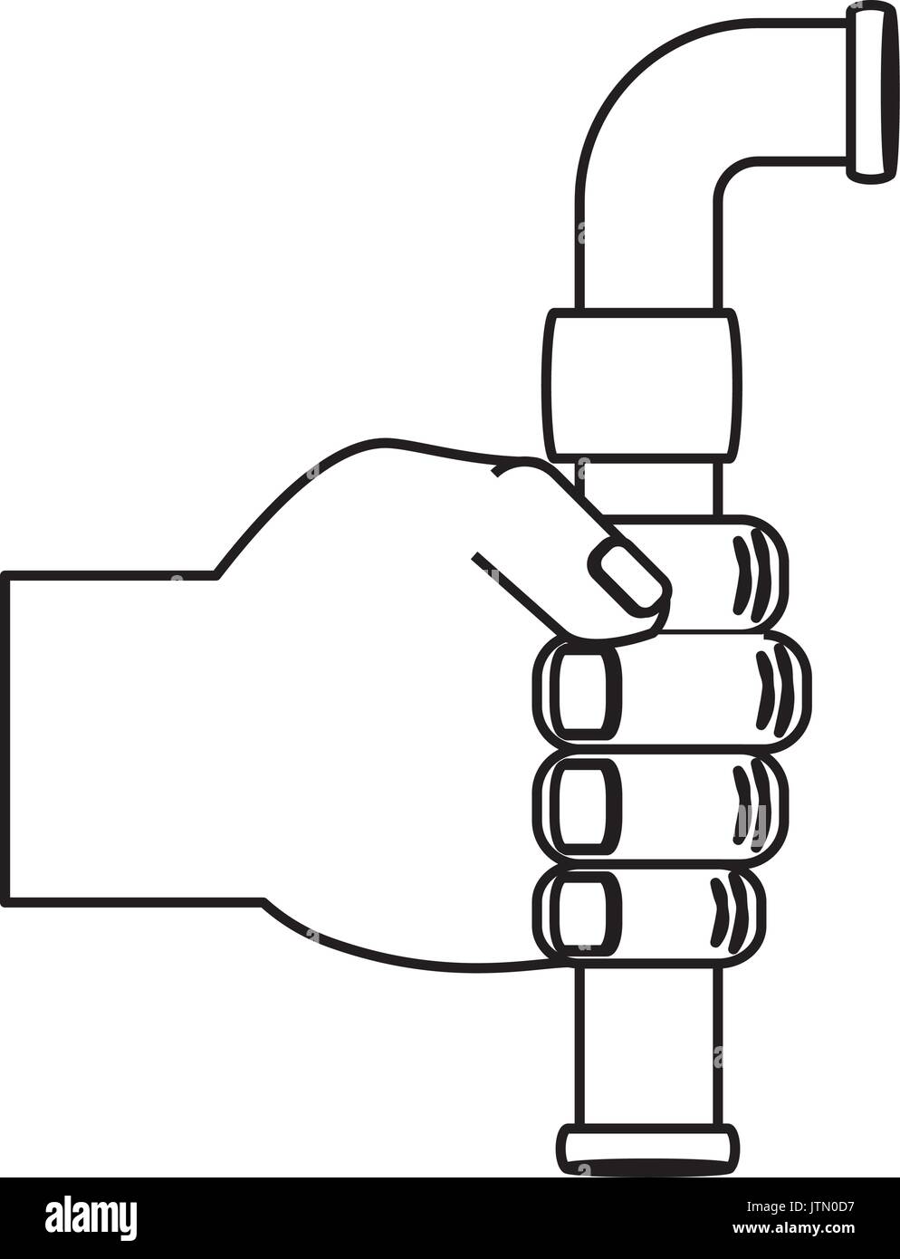 pipe plumbing symbol Stock Vector Image & Art - Alamy