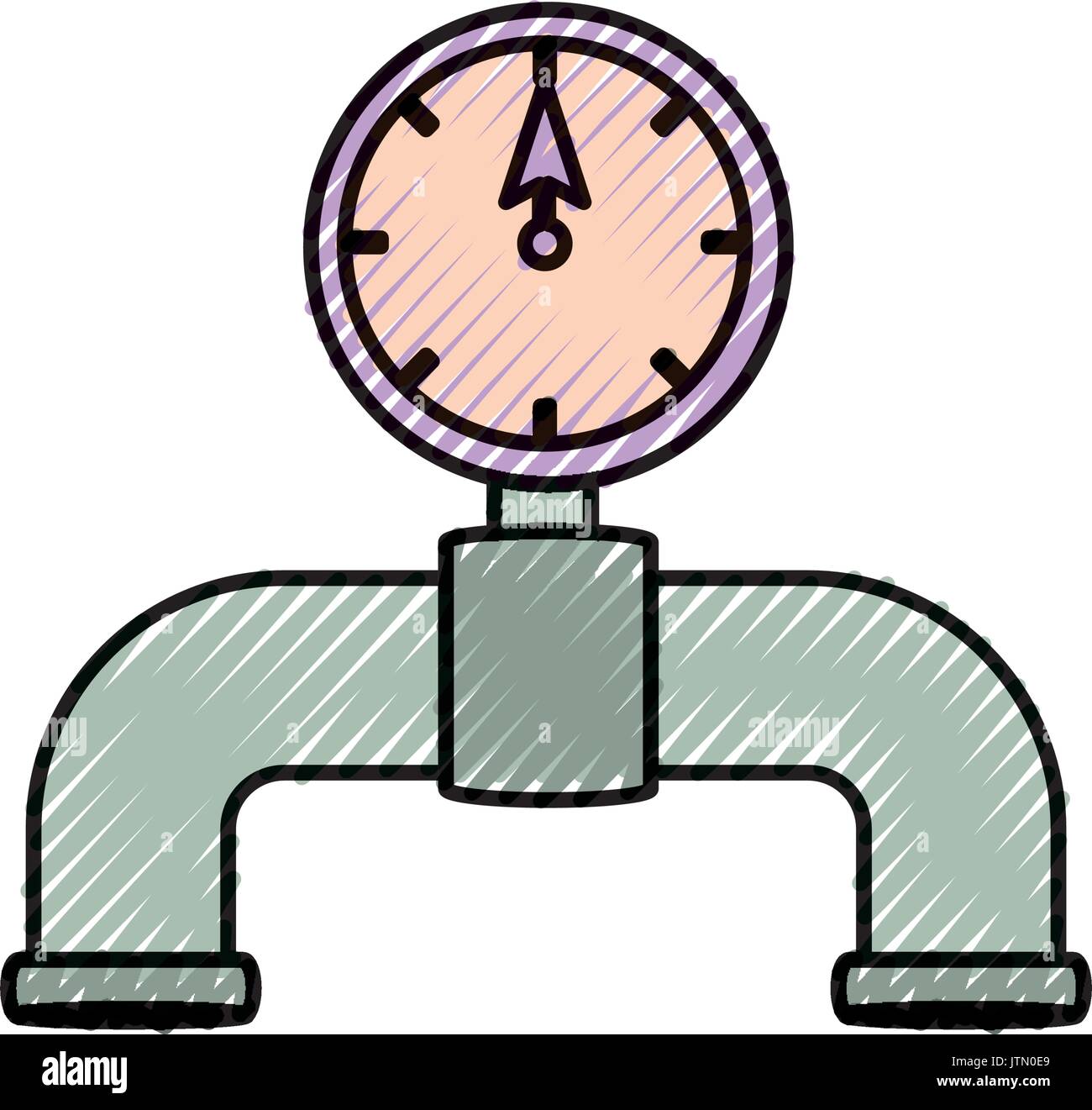 pipe plumbing symbol Stock Vector Image & Art - Alamy