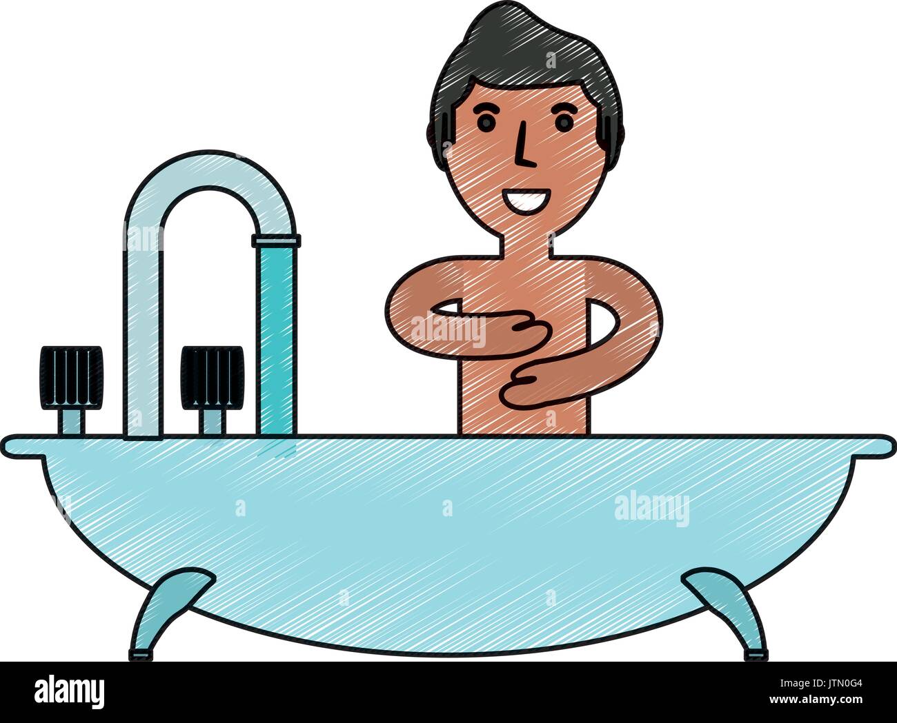 Bath symbol isolated Stock Vector Image & Art - Alamy