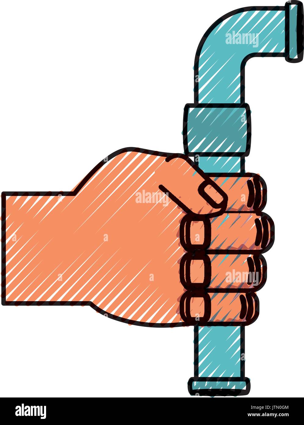 pipe plumbing symbol Stock Vector Image & Art - Alamy