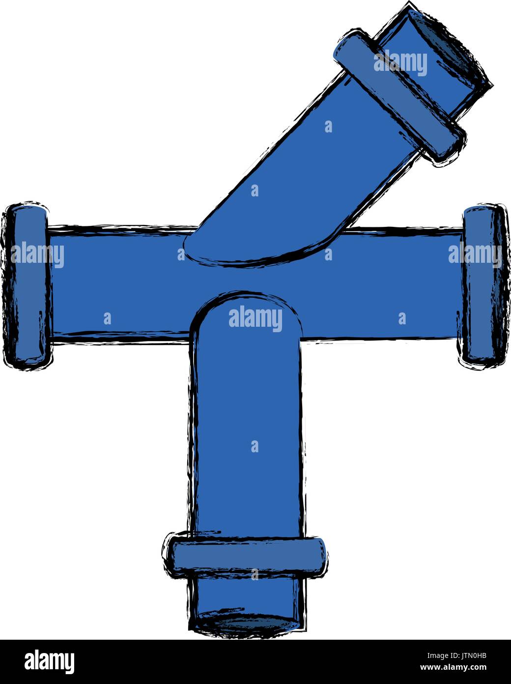 pipe plumbing symbol Stock Vector Image & Art - Alamy