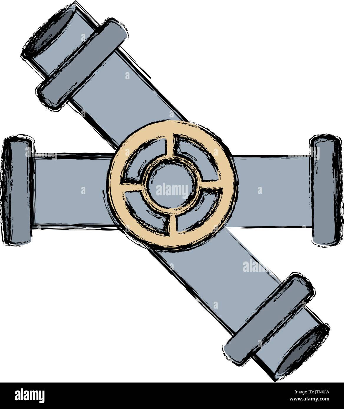 pipe plumbing symbol Stock Vector Image & Art - Alamy