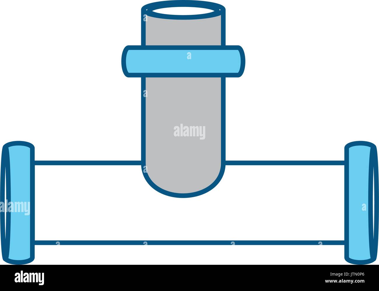 pipe plumbing symbol Stock Vector Image & Art - Alamy