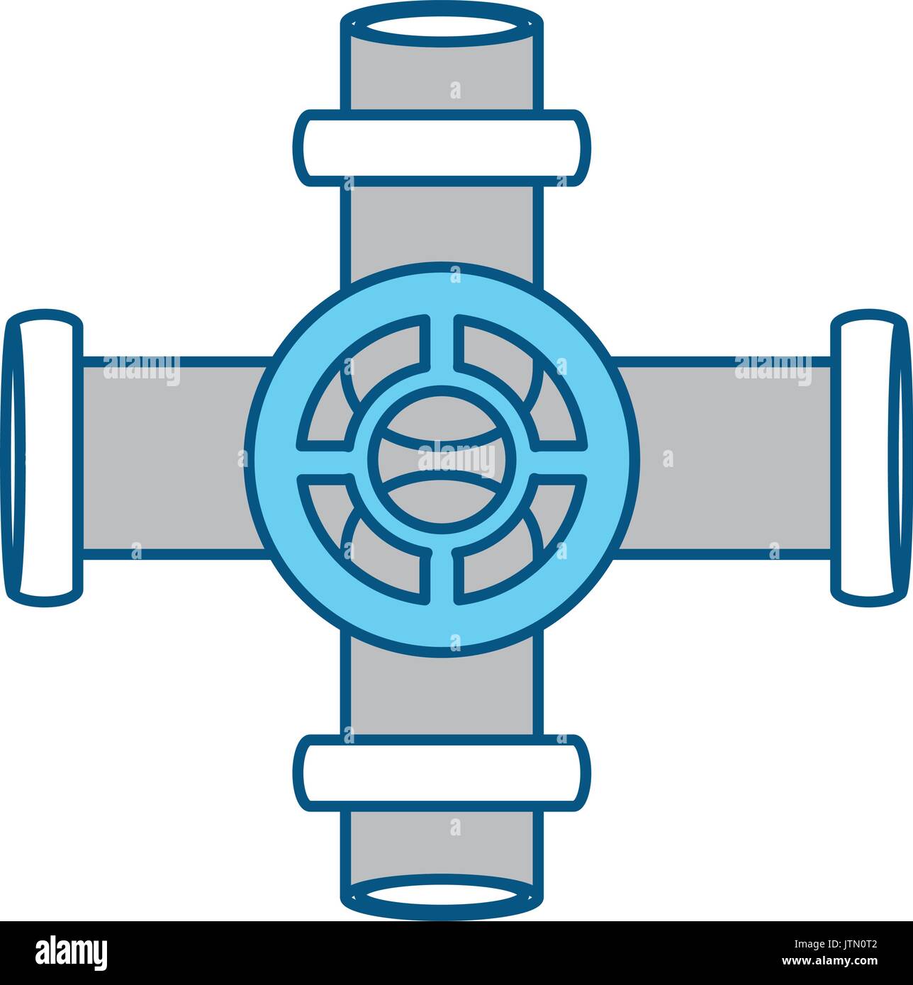 pipe plumbing symbol Stock Vector Image & Art - Alamy
