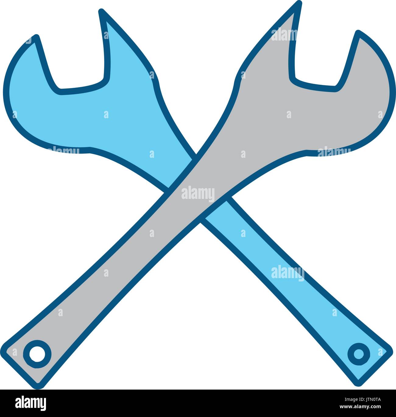 Plumbing wrench isolated Stock Vector Image & Art - Alamy