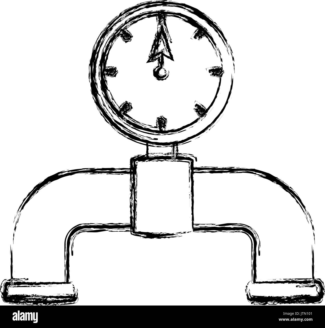 pipe plumbing symbol Stock Vector Image & Art - Alamy