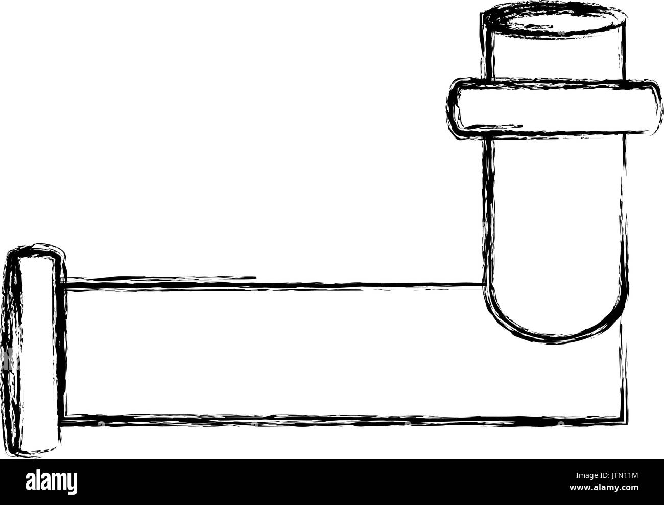 pipe plumbing symbol Stock Vector Image & Art - Alamy