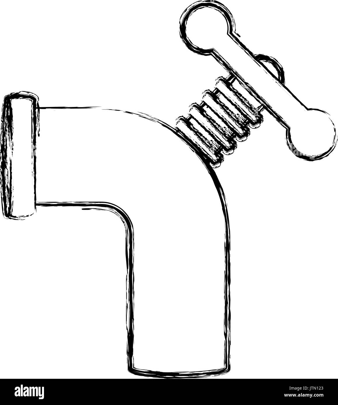 pipe plumbing symbol Stock Vector Image & Art - Alamy